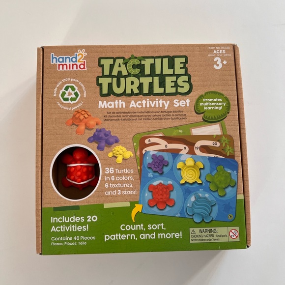 hand2mind | Toys | Hand2mind Tactile Turtles Math Activity Set Includes ...